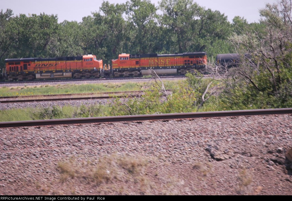 BNSF 5501 South Bound Freight